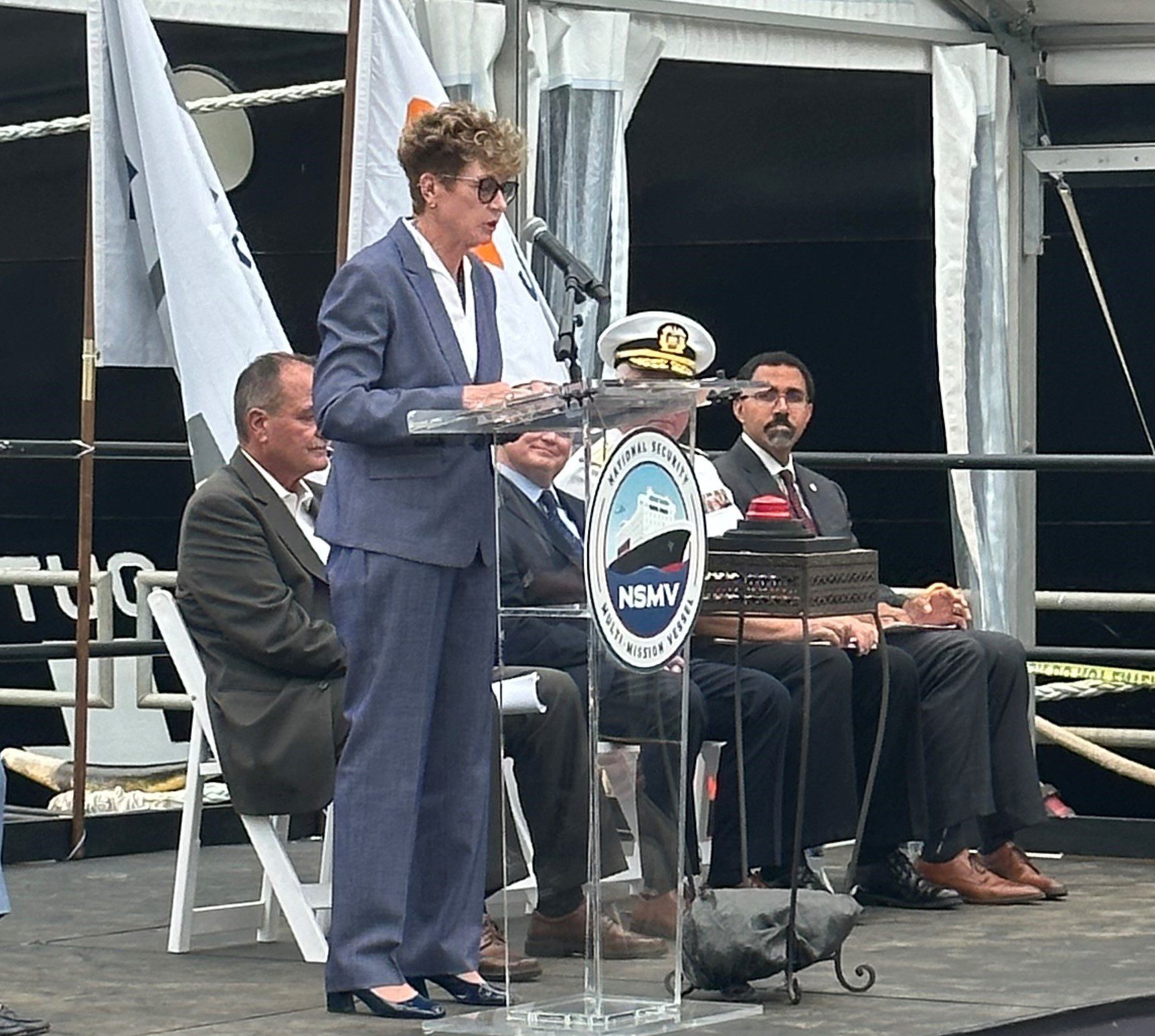 Union-Built Multi-Mission Vessel Christened | Maritime Trades Department